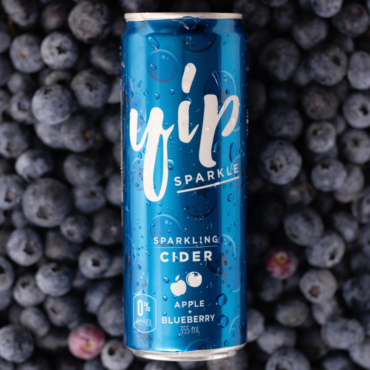 Yip Sparkle Blueberry (Non-Alcoholic) 355ml – Yip Cider